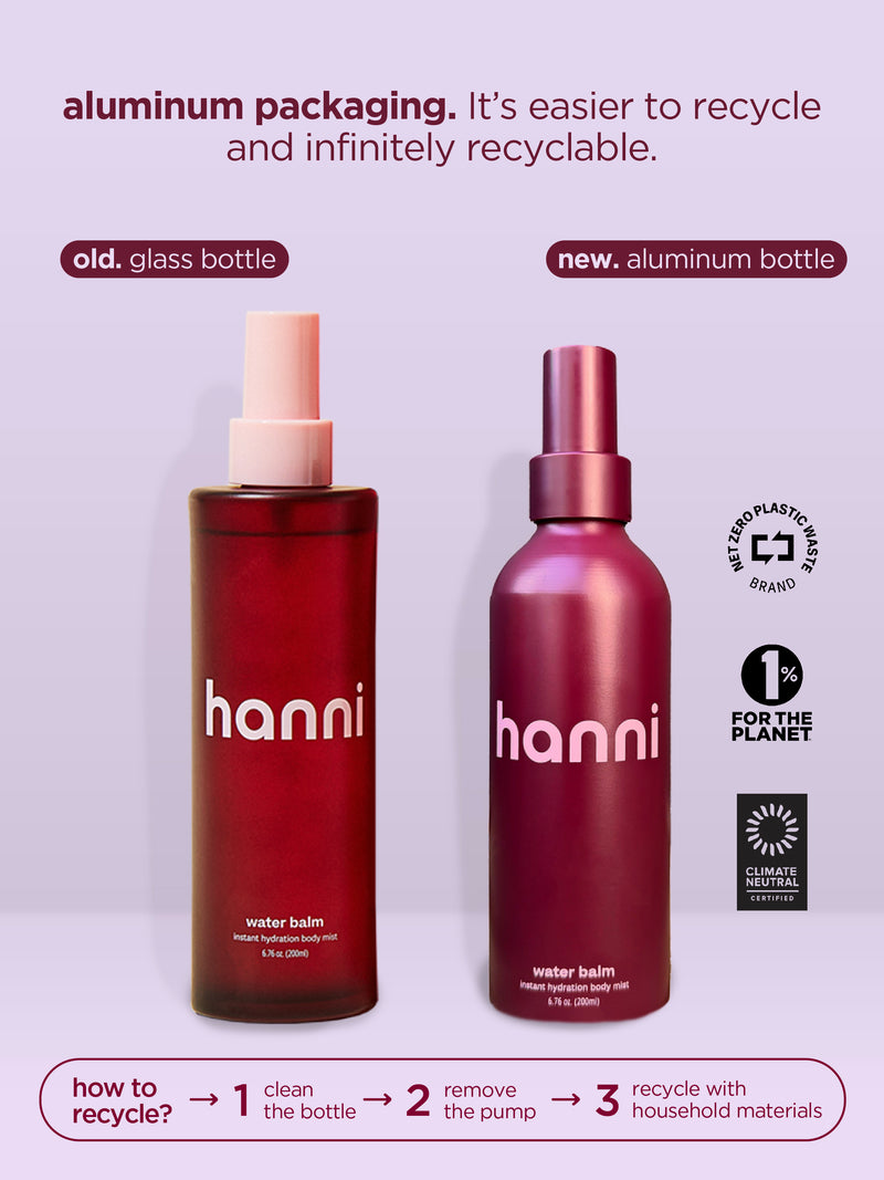 water balm - in-shower moisturizer | hanni - hanni | lazy bodycare for ...